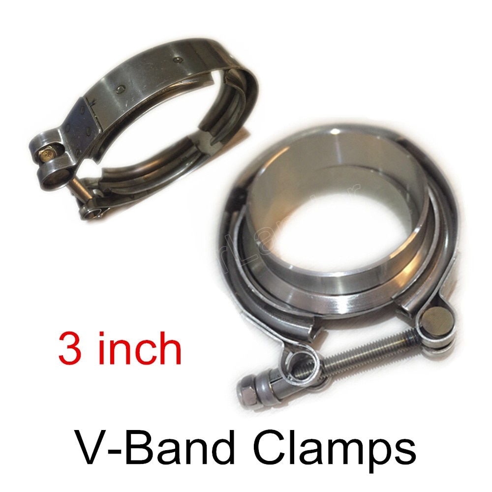 3" inch V-Band Kit Heavy Duty Clamp Flange Se... – Grandado