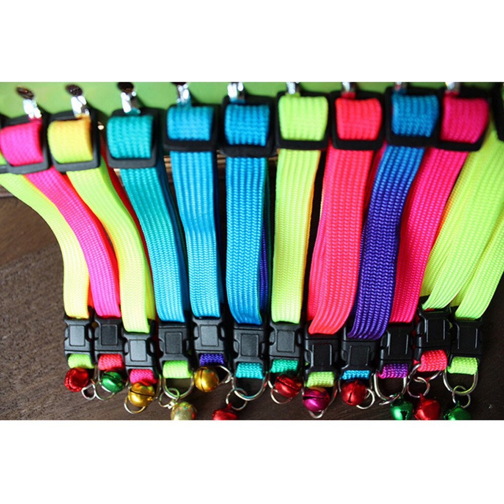 12pcs/pack Candy Color Identification Collars With... – Vicedeal