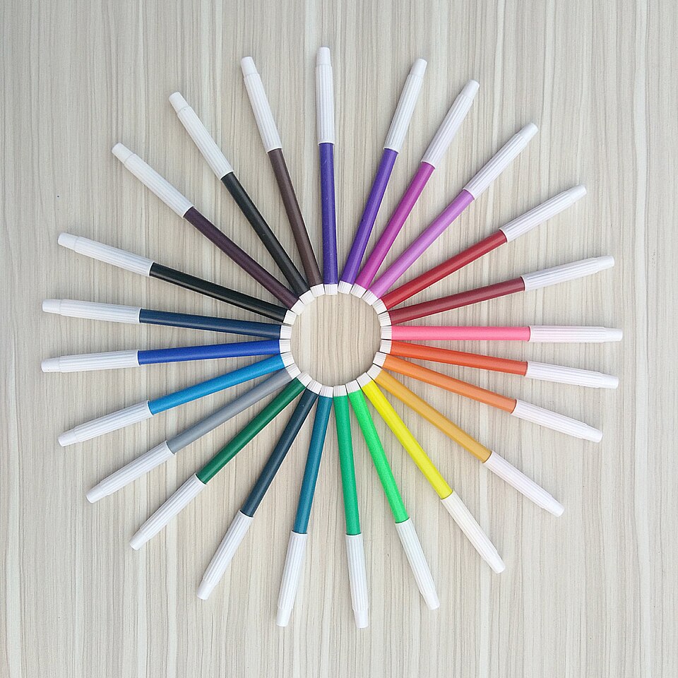 18 farbe Stift Art Marker Zeichnung Aquarell Stift... – Vicedeal