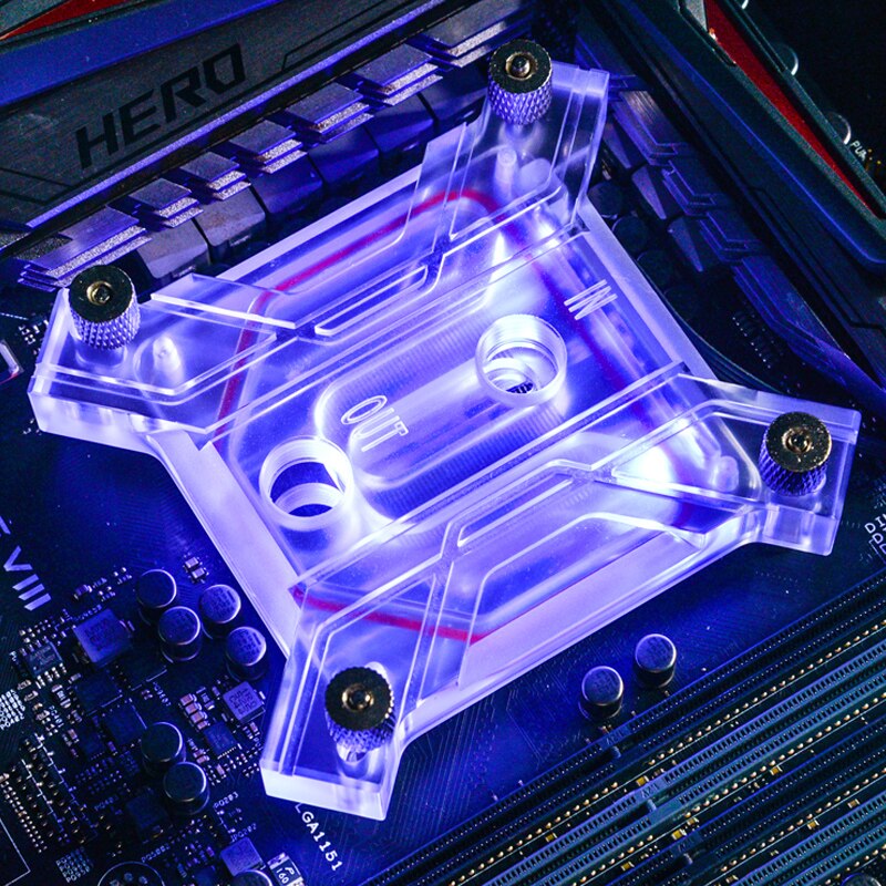 Syscooling C27 5V RGB effect CPU water cooling blo... – Grandado