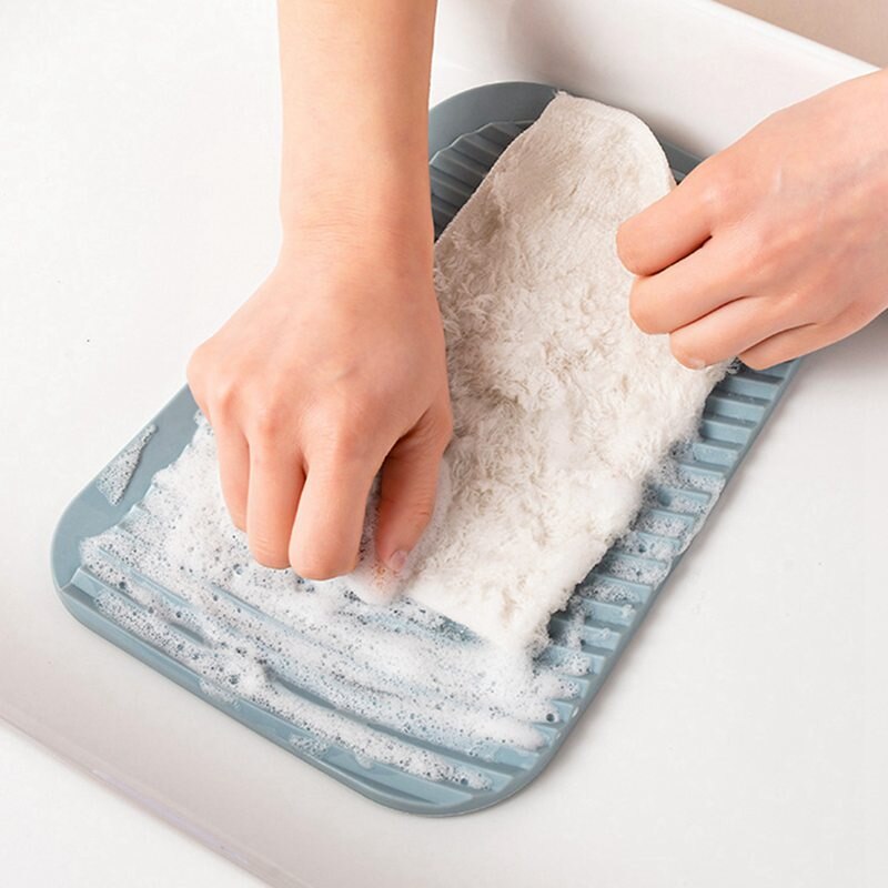 Washboard Drape Soft Glue Thick Laundry Non-slip L... – Grandado