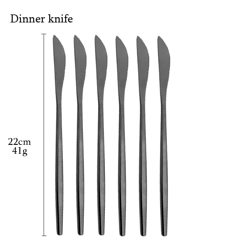 Knife Dessert Fork Long Handle Spoon Chopsticks Di... – Grandado