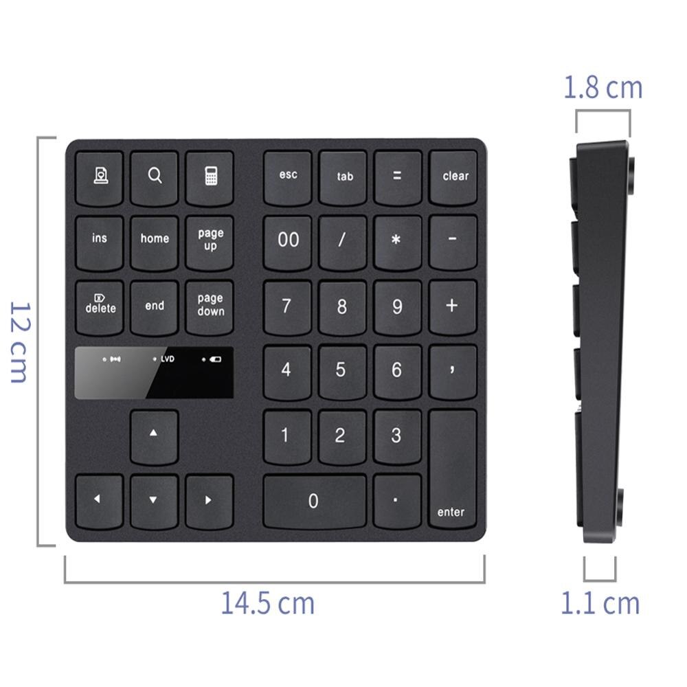 Portable Digital Keyboard Mini Numeric Keypad Usb Grandado