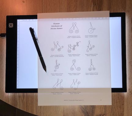 A4 Light box tattoo tracing sketching led light pa... – Grandado