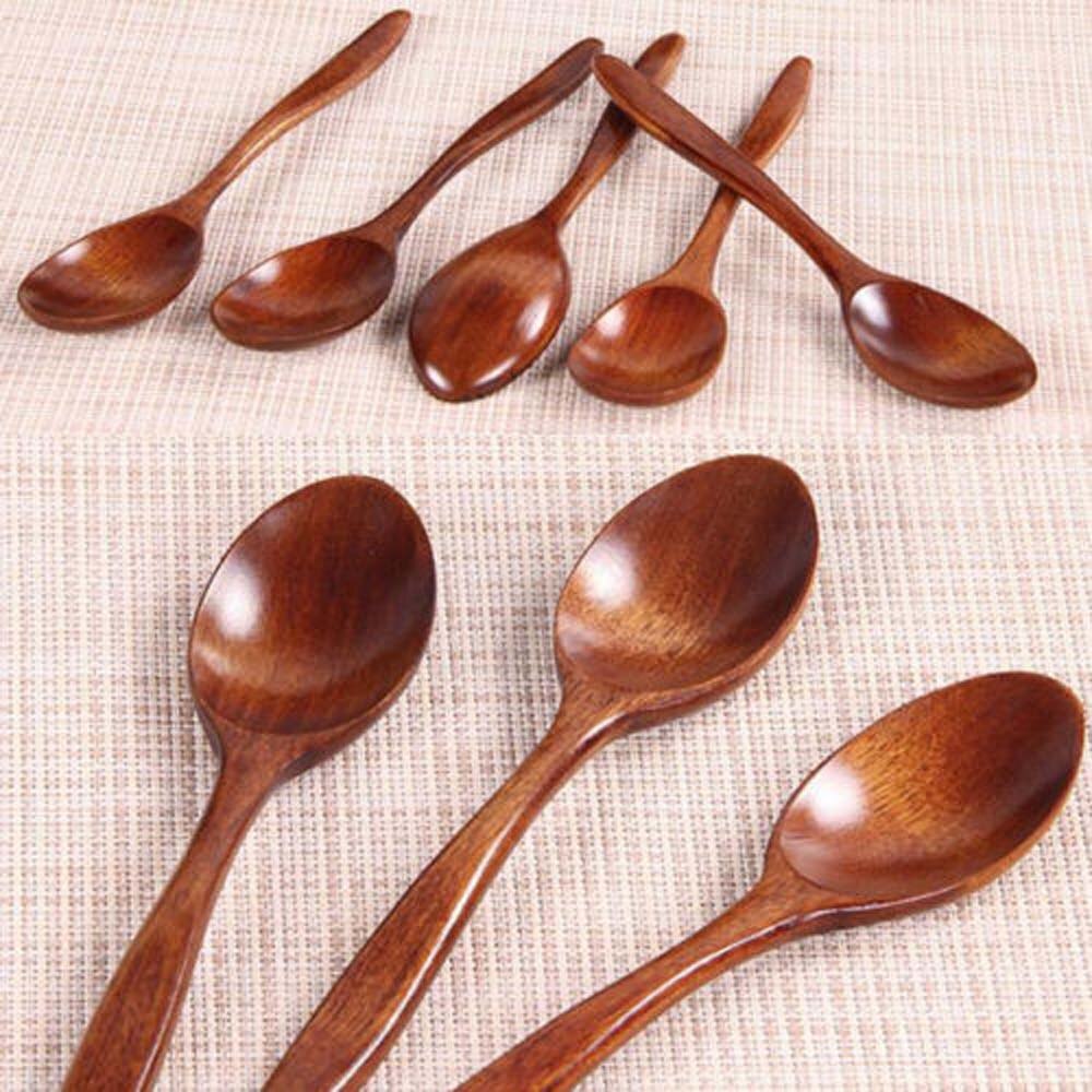 , cuchara de madera, utensilio de cocina de bambú,... – Grandado