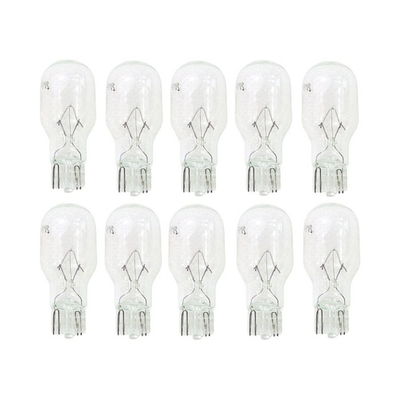 10 Pcs T15 Halogeen Lamp 12V 16W Wit Brake Bulb Ta... – Grandado