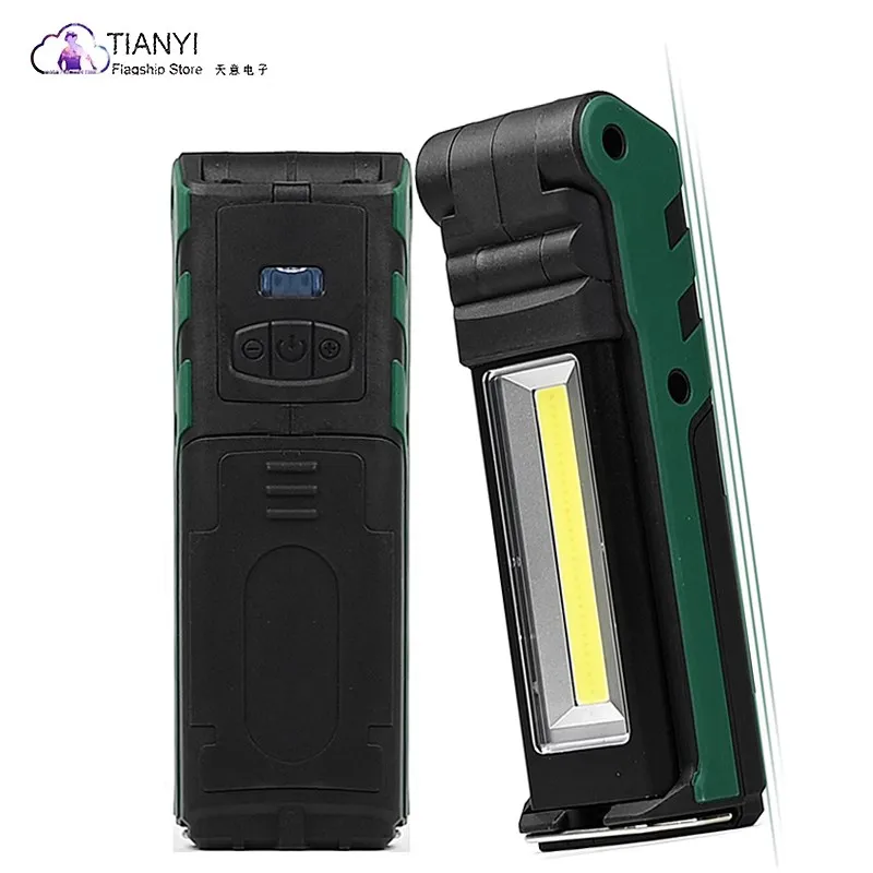 led work light folding charge cob multi-function m... – Vicedeal