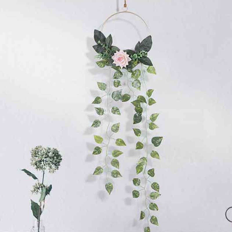 Metal Floral Hoops Round Square Triangle Wreath Ma... – Grandado