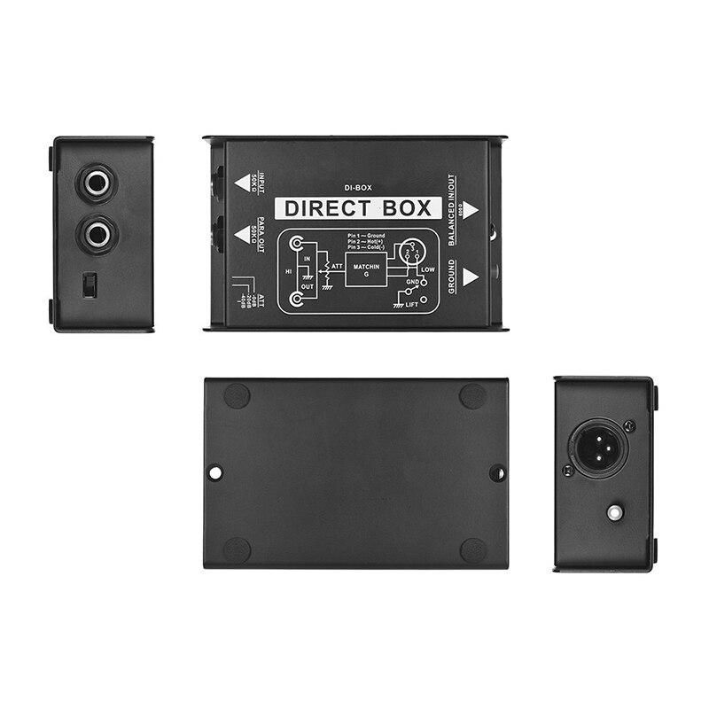 Passive Mono DI Direct Injection Box Impedance Tra... – Grandado