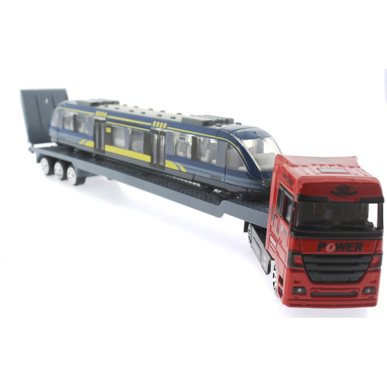Blue Metal Metro Wagon and Carrier Trailer Truck – Grandado