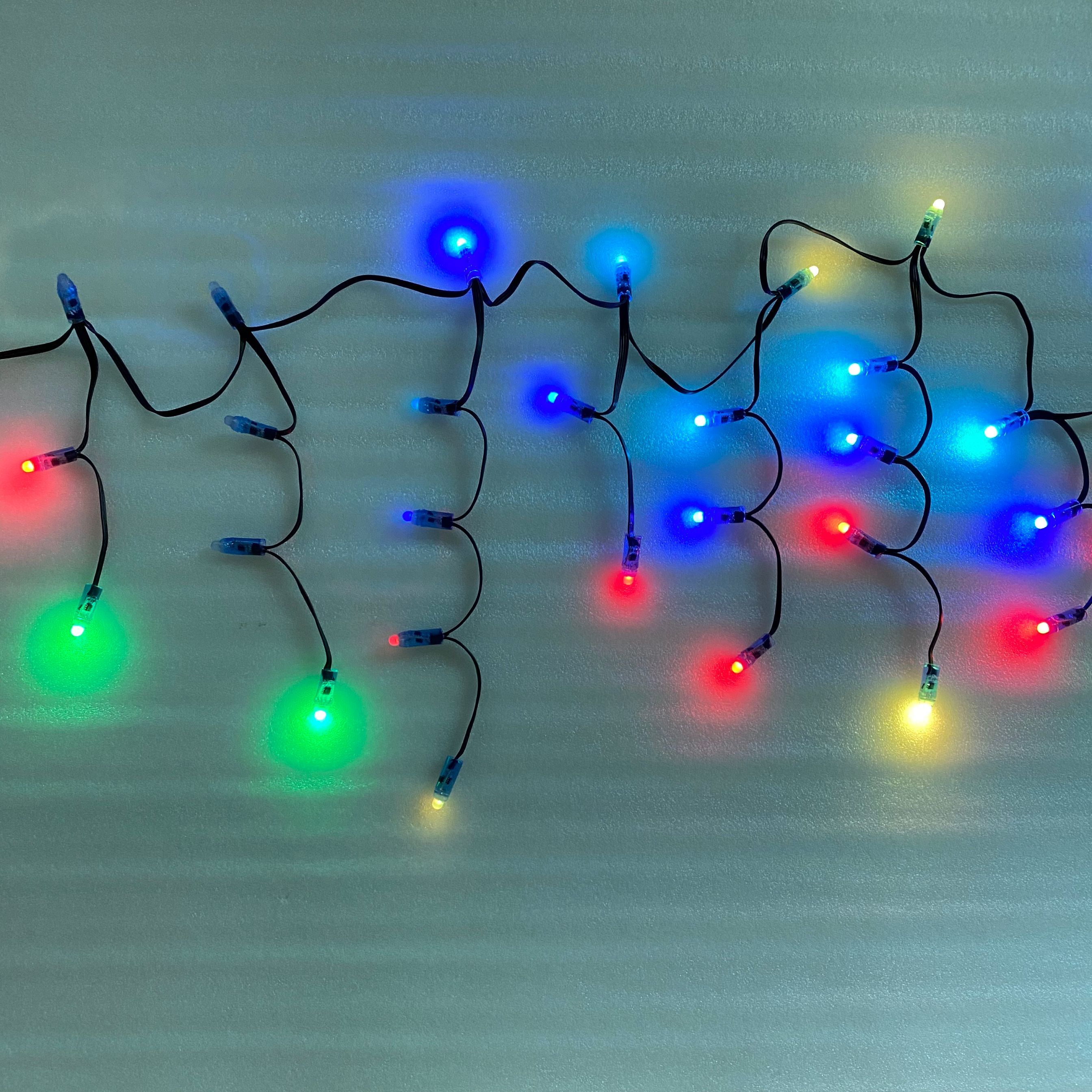 individually LED full color Icicles string;regulat... – Grandado