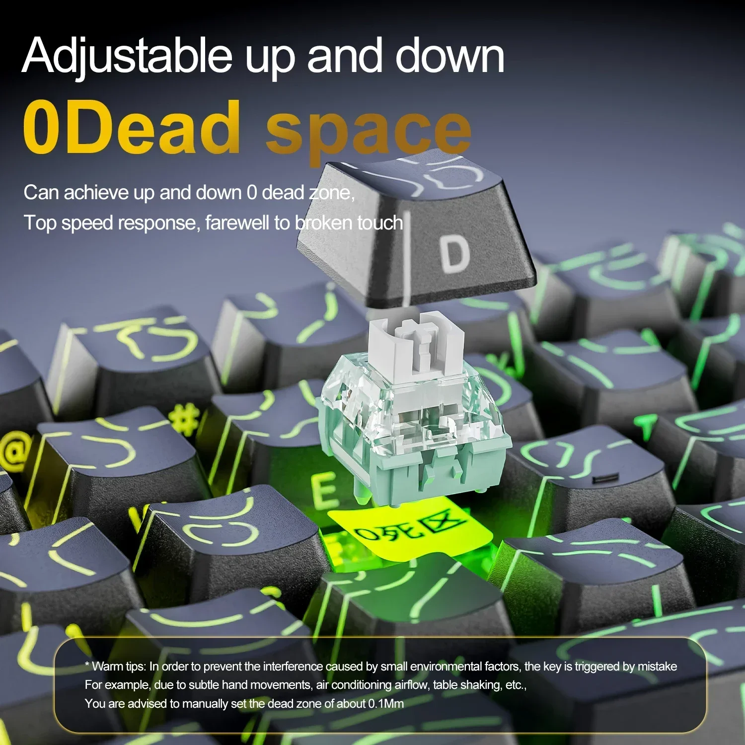 Attack shark X68HE Mechanical Keyboard ,8K Magneti... – Grandado