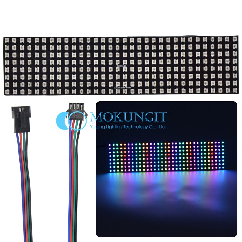 Flexibele SK9822 Panel 8X32 16X16 5050 Rgb Smd Ful... – Grandado