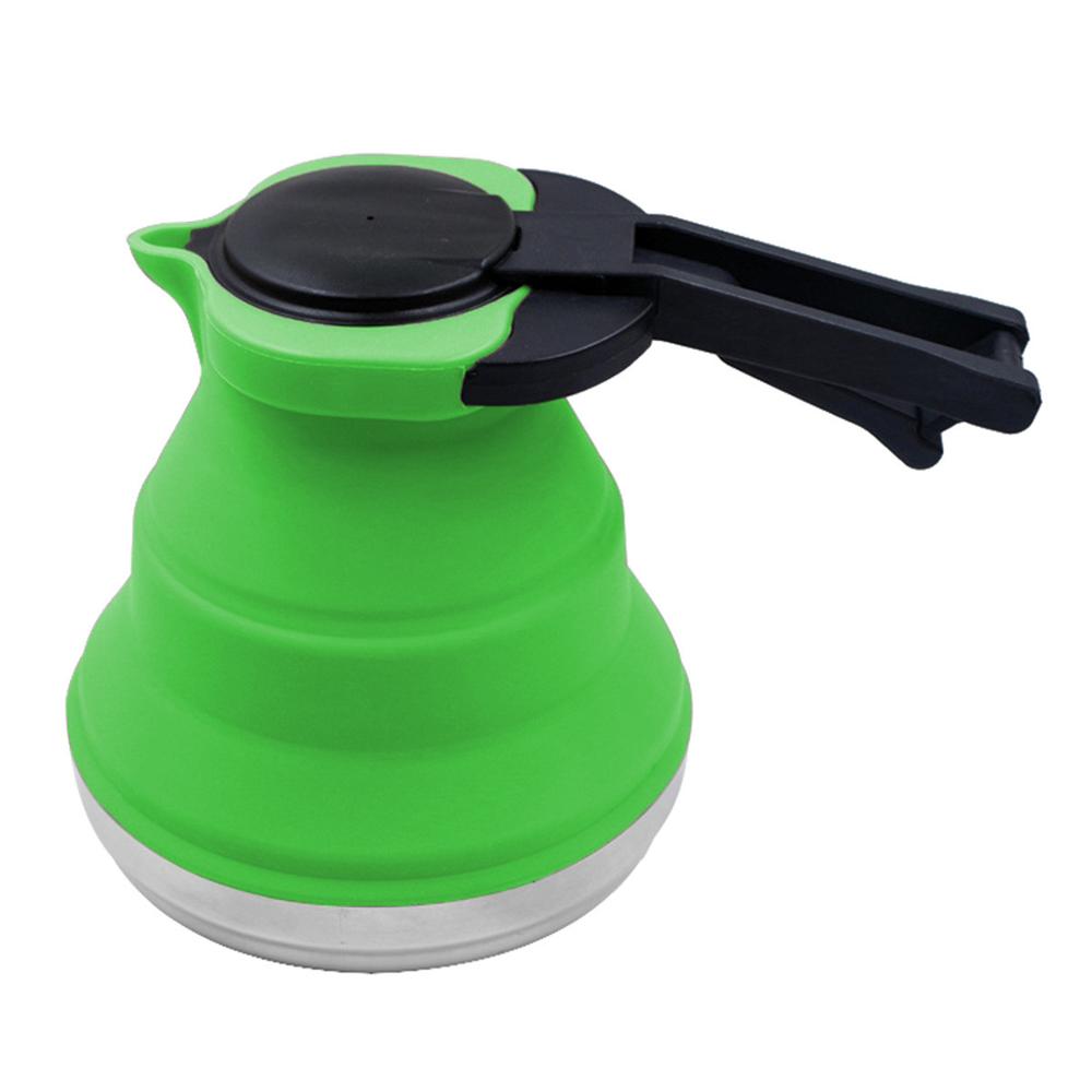 3 Colors Portable Folding Silicone Water Kettle 1.... – Grandado