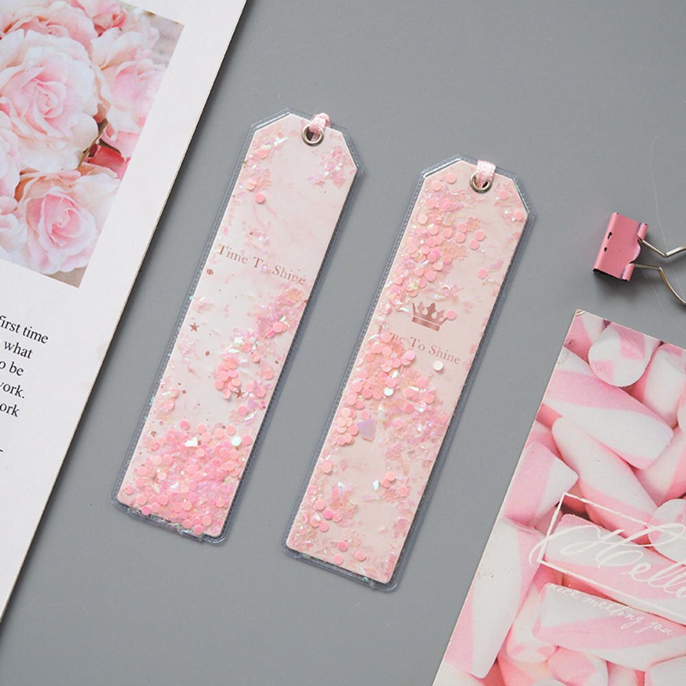 1 Pcs Cherry Blossom Pink Bookmark Literary Oil Sa... – Vicedeal