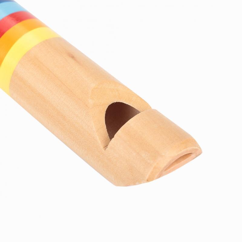 Portable Wooden Flute Wooden Fipple Piccolo Flute ... – Vicedeal