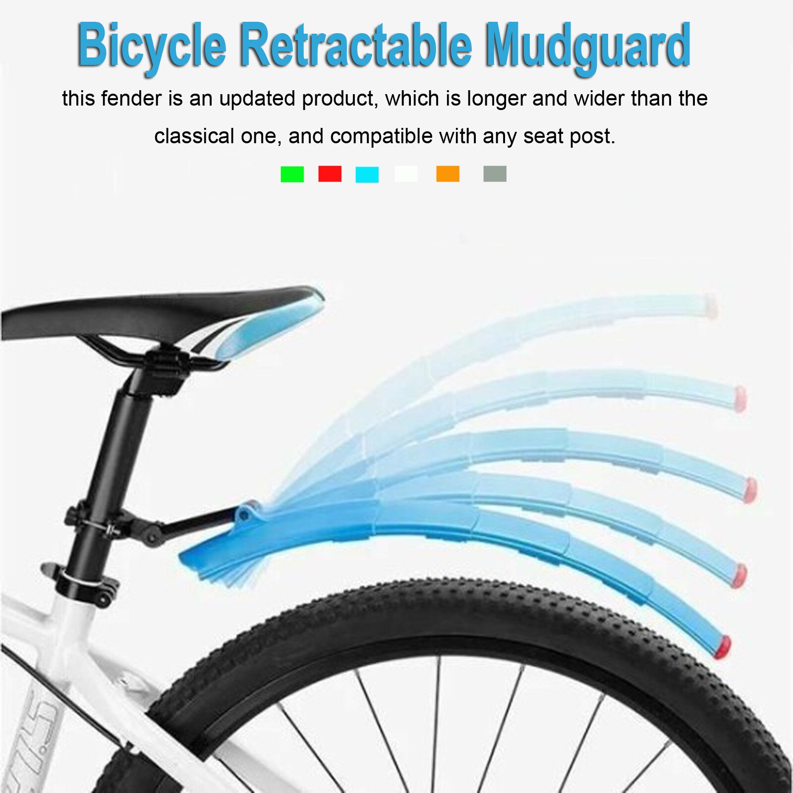 Super Druk Kleurrijke Mtb Racefiets Spatlappen Fie... – Vicedeal
