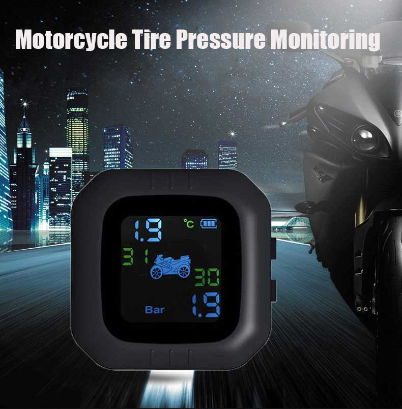 Convenient Motorcycle Tire Pressure Monitoring Sys Vicedeal