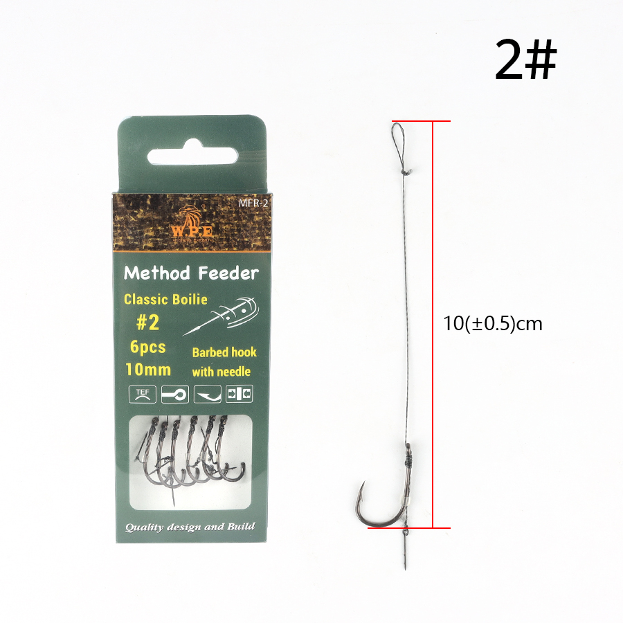 W.P.E Carp Fishing Ready 2pack Tied Chod Rigs 2#/4... – Grandado