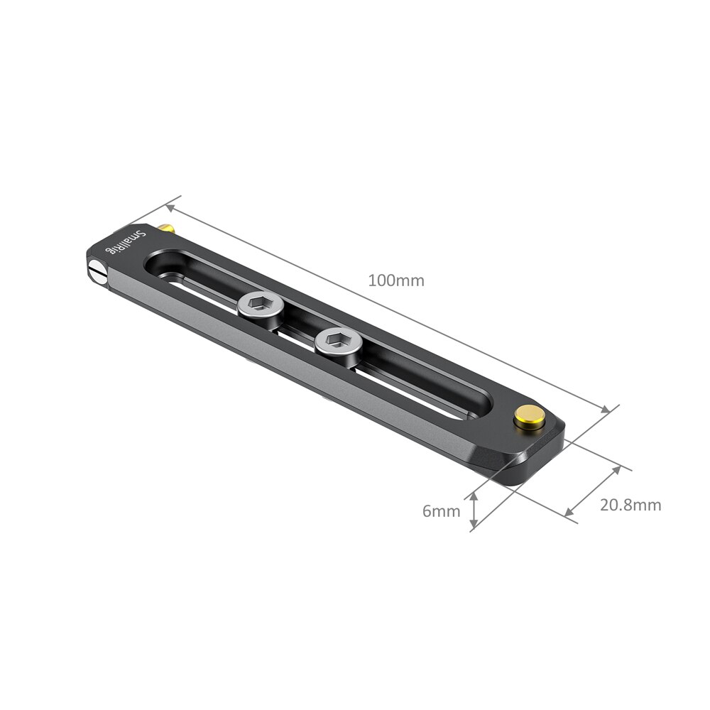 Smallrig Low-Profile Nato Rail 100Mm Lange 6Mm Dik... – Grandado