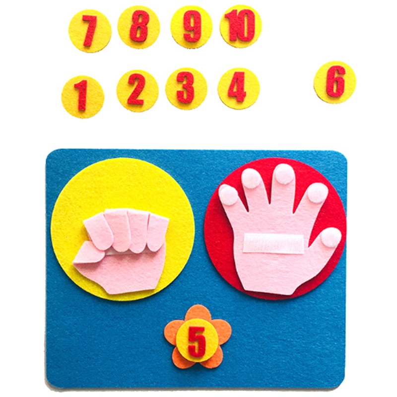 Children Maths Toys Finger Counting 1-10 Learning ... – Grandado
