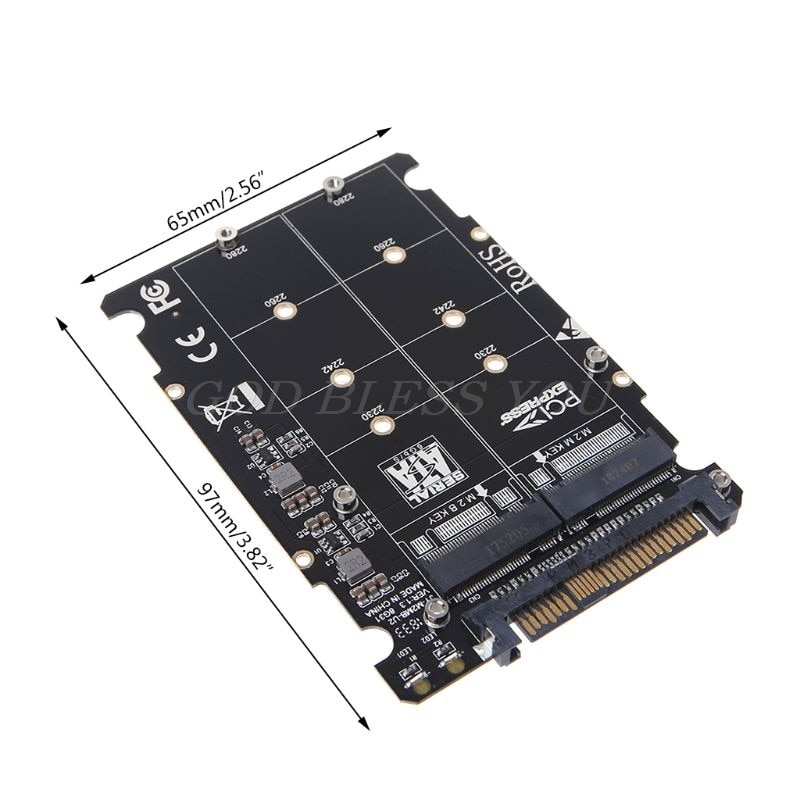 Freies 2 in 1 M.2 NVMe SATA-Bus NGFF SSD zu PCI-e ... – Grandado