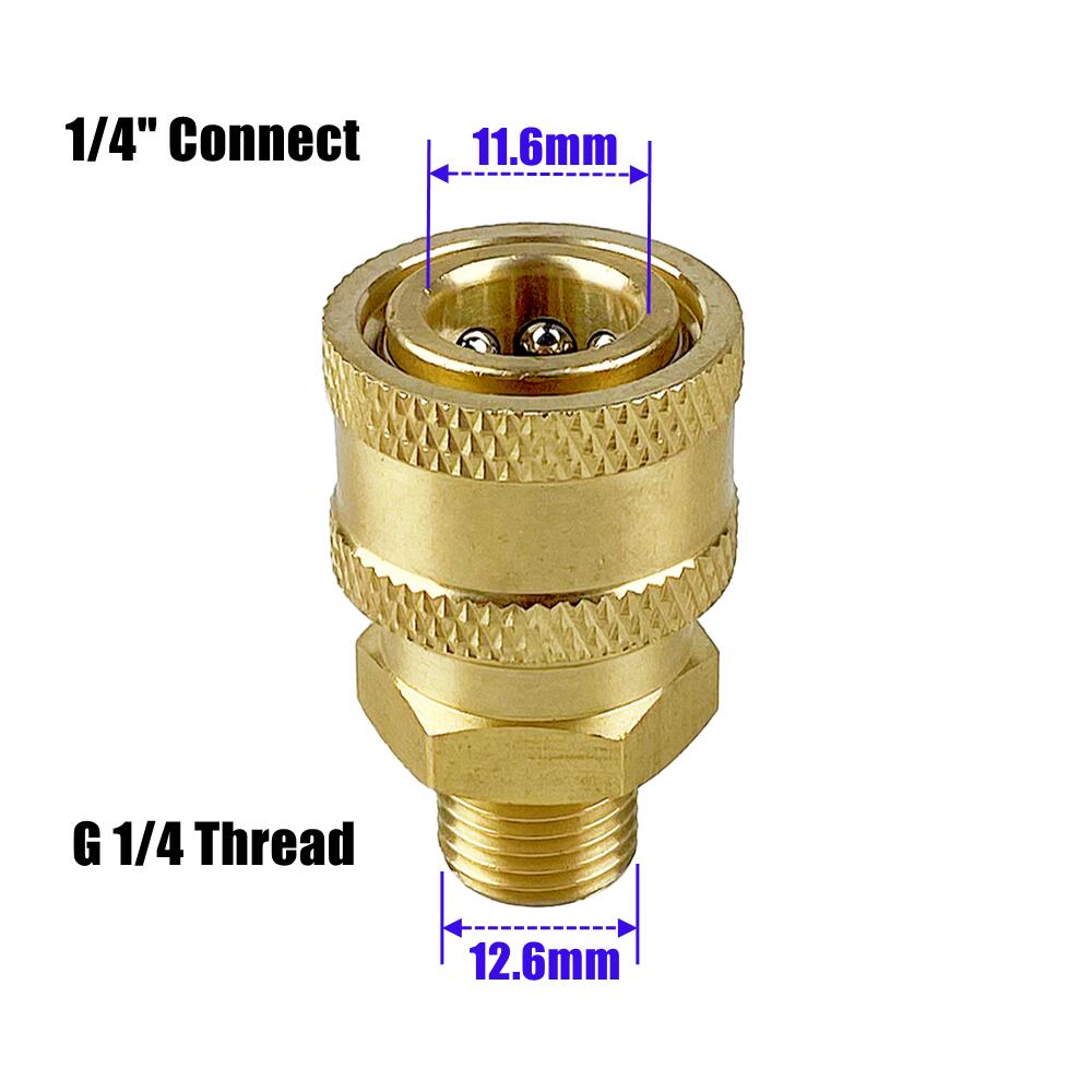 Brass 1/4" Quick Plug & Disconnect Adapto... – Vicedeal