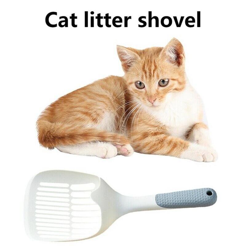 PVC Plastic Durable Cat Litter Scoop Pet Poo Shove... – Grandado