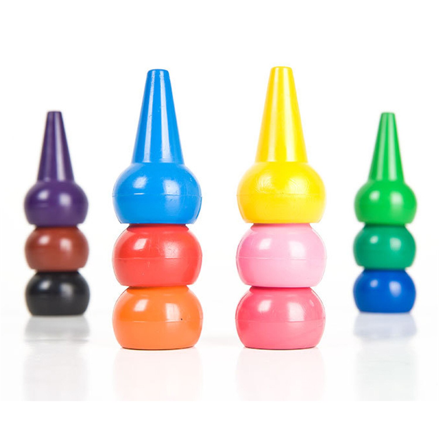 12pcs Safety Non-toxic Kids Painting Crayon Childr... – Grandado