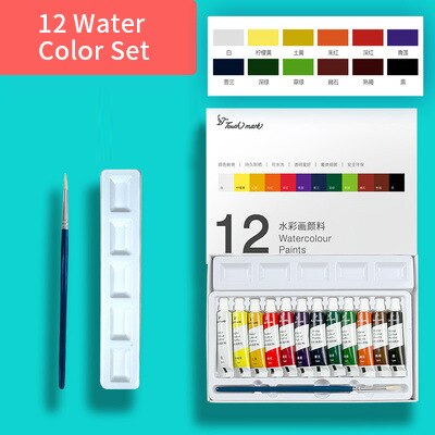 Professional12/18/24 Kleuren Aquarel/Gouache Verf ... – Vicedeal