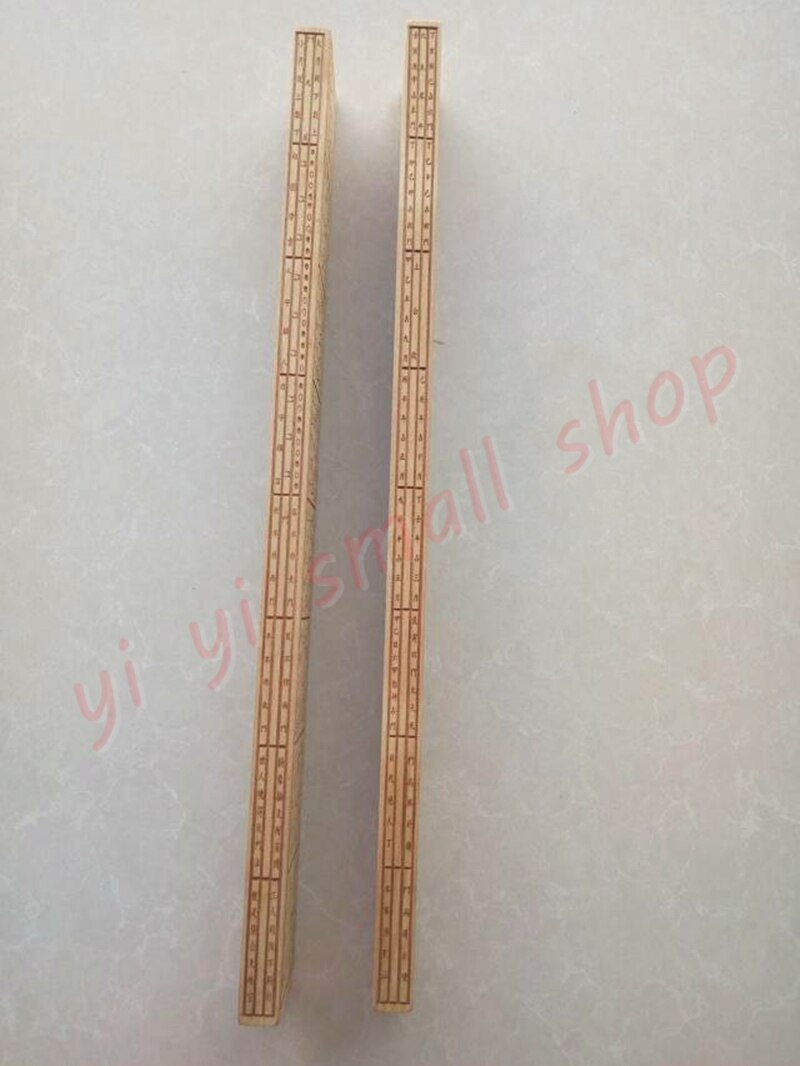 Taoist articles, peach, wood, Luban ruler, ruler, ... – Grandado