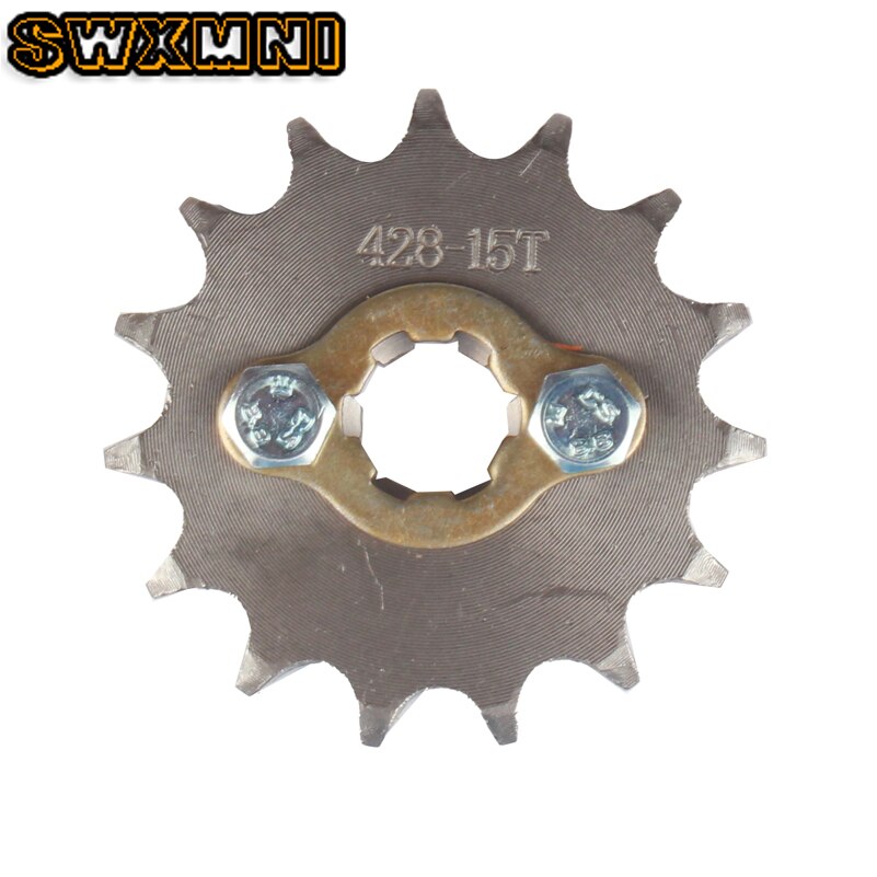 428# 15T Teeth Front Engine 17mm 20mm Chain Sprock... – Grandado