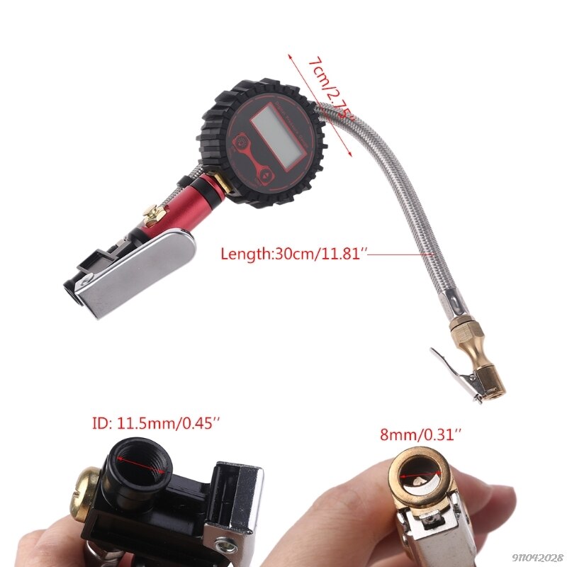 High Precision Digital 250 PSI Tire Pressure Infla... – Vicedeal