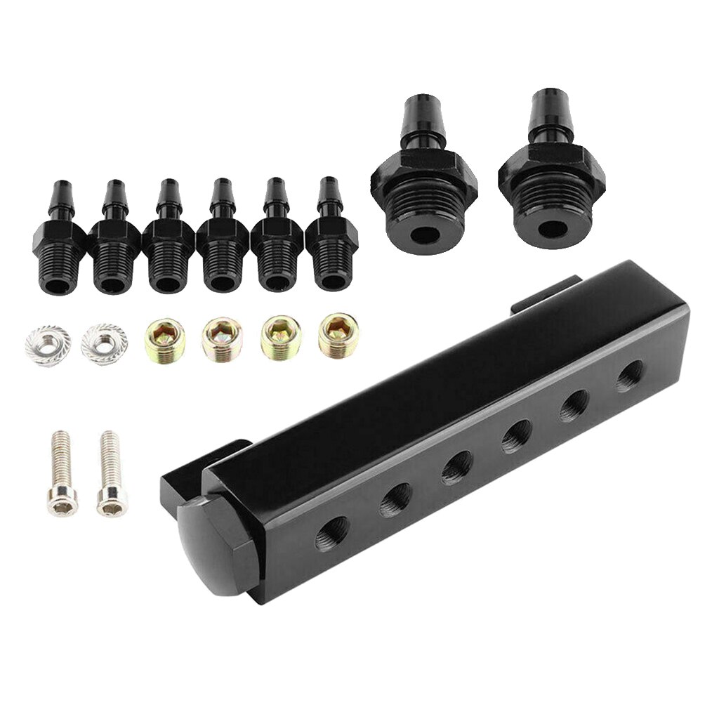 Aluminum Alloy 6 Port 1/8 NPT Vacuum Manifold Kits... – Grandado