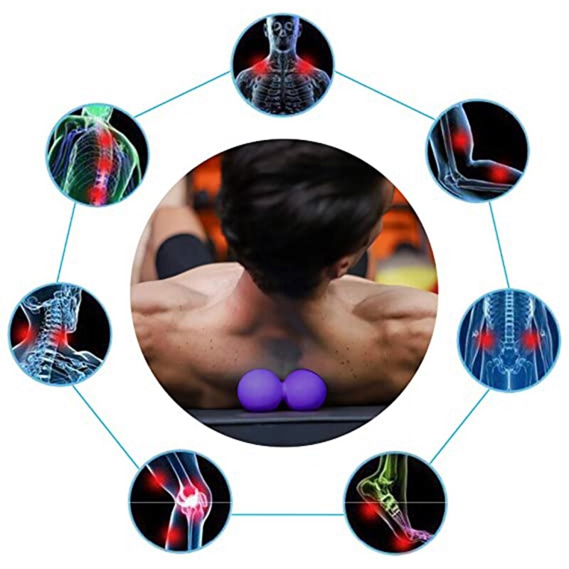 Pinda Massage Bal-Dubbele Massage Bal Mobiliteit B... – Grandado