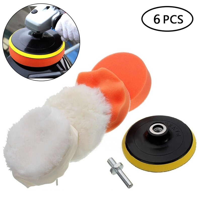 6/11Pcs 3/4 Inch Auto Buffing Spons Set Auto Polij... – Grandado
