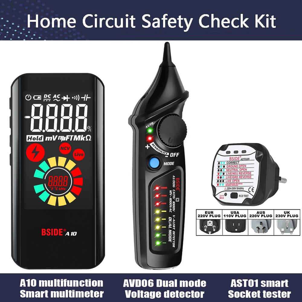 Non-Contact Voltage detector indicator BSIDE AVD06... – Vicedeal