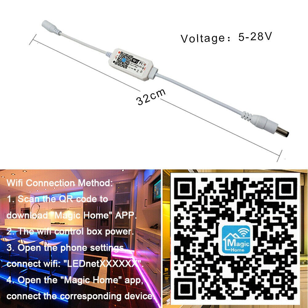 Mini Monochrome wifi dimmer Controller Led Dimmabl... – Grandado