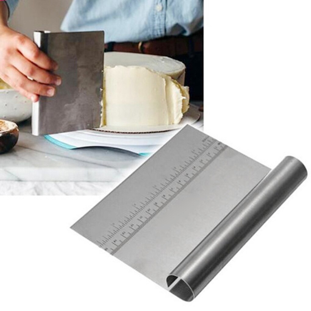 Stainless Steel Dough Scraper Pastry Spatulas with... – Grandado