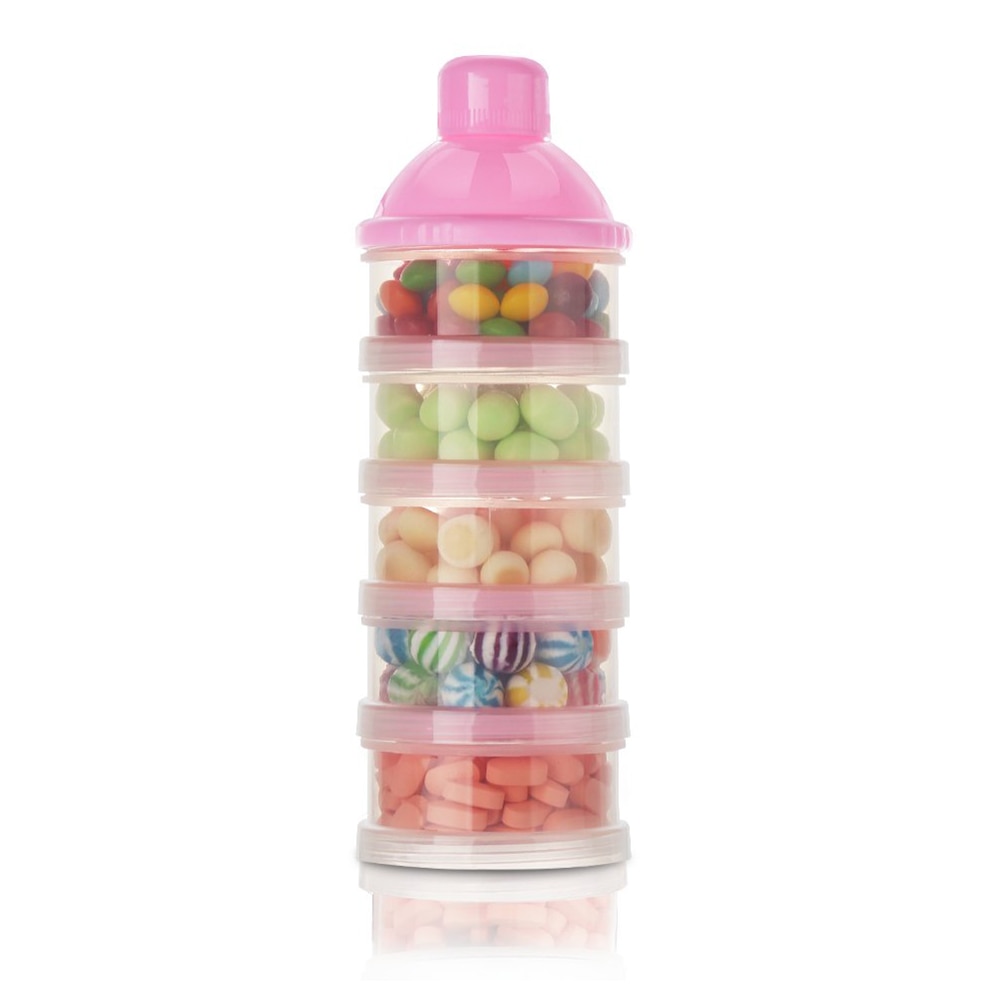 5 Layers Non-Spill Baby Milk Box Formula Dispenser... – Vicedeal