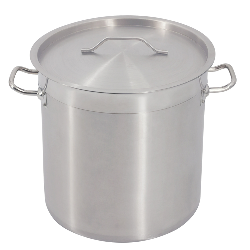 Stainless steel chicken barrel with handles and li... – Vicedeal