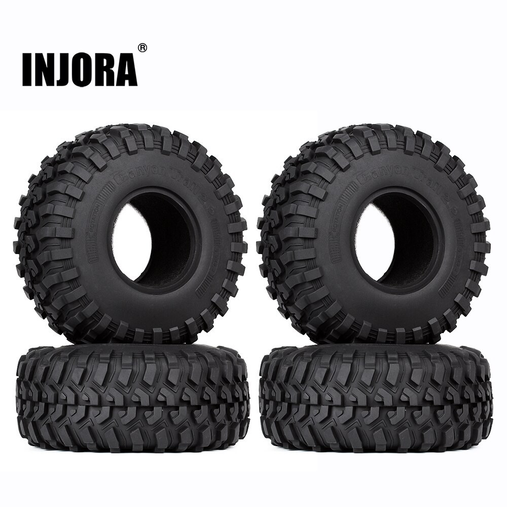 INJORA 4PCS 130*50MM RC Car 2.2 Rubber Tyres Wheel... – Grandado