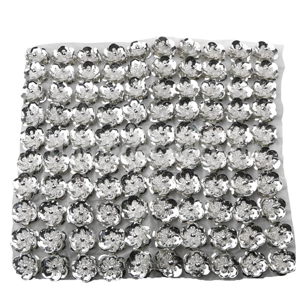 100pcs/Set Cupped Sequins Beads Flower Embellishme... – Vicedeal