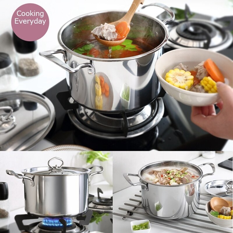 Verdikte 304 Rvs Koken Soeppan Soeppan 20CM 3.5L S... – Grandado