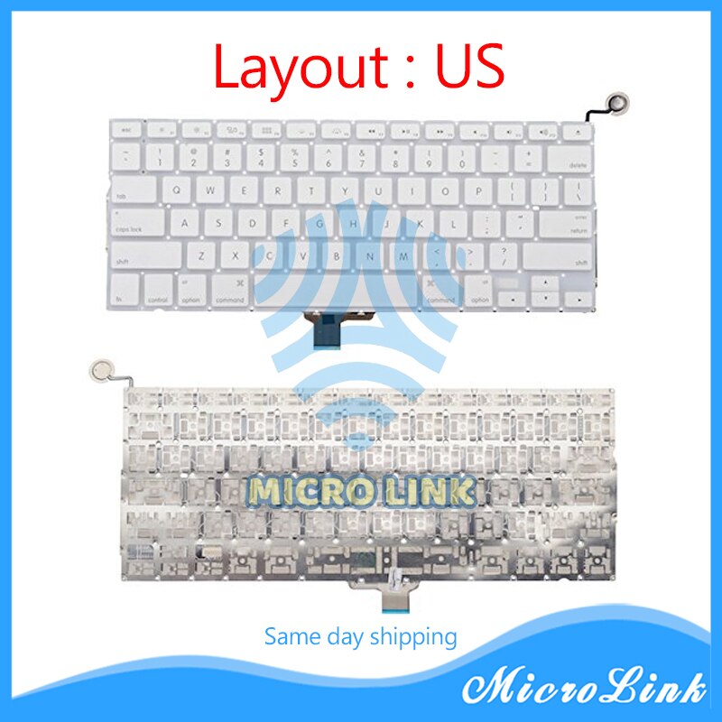 A1342 US layout keyboard for Macbook Pro 13'' Unib... – Grandado