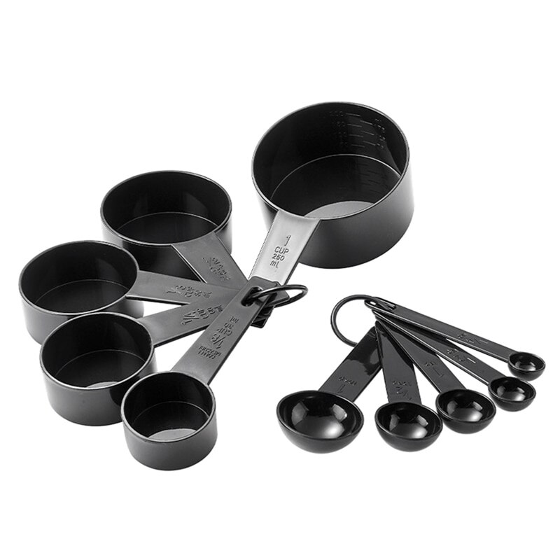 5pcs Plastic Kitchen Measuring Cups and Measuring ... – Grandado