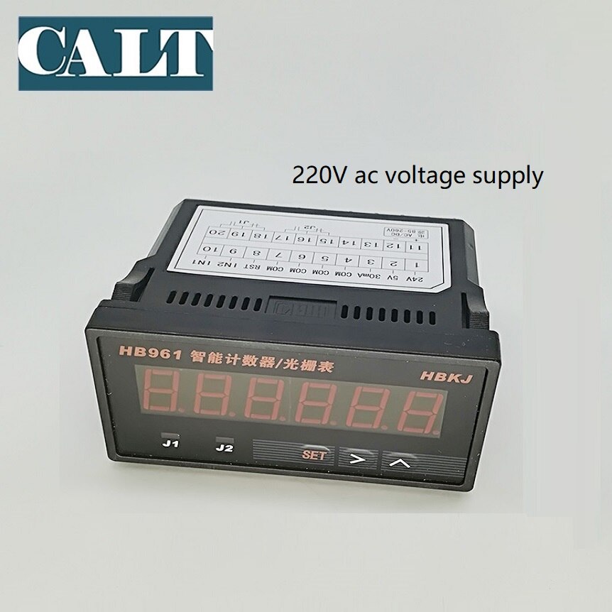 6 Digit HB961 Digital counter indicator 24V dc or ... – Vicedeal