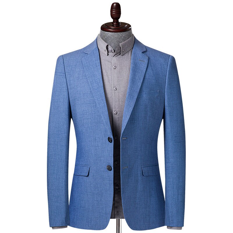 Schinteon Mannen Lente Herfst Dunne Blazer Jas Bus... – Vicedeal