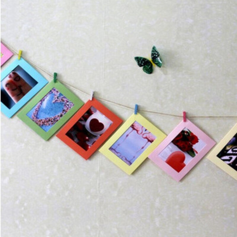 Paper Photo Frame Kraft Paper Picture Frames DIY C... – Grandado