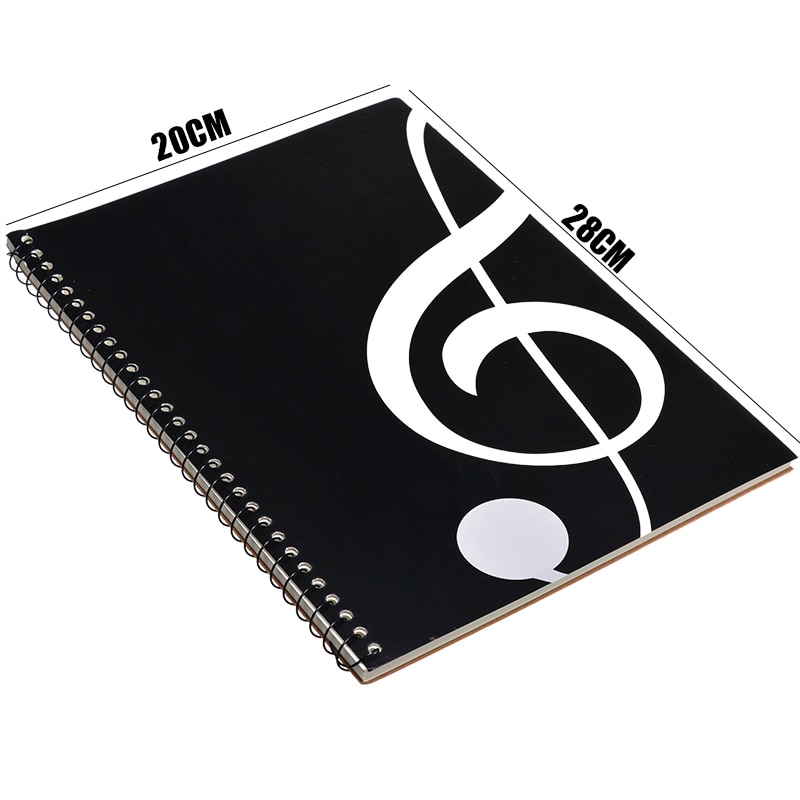 100 Pages 50 Sheet 4A Five Line Spectrum Staves Ex... – Vicedeal